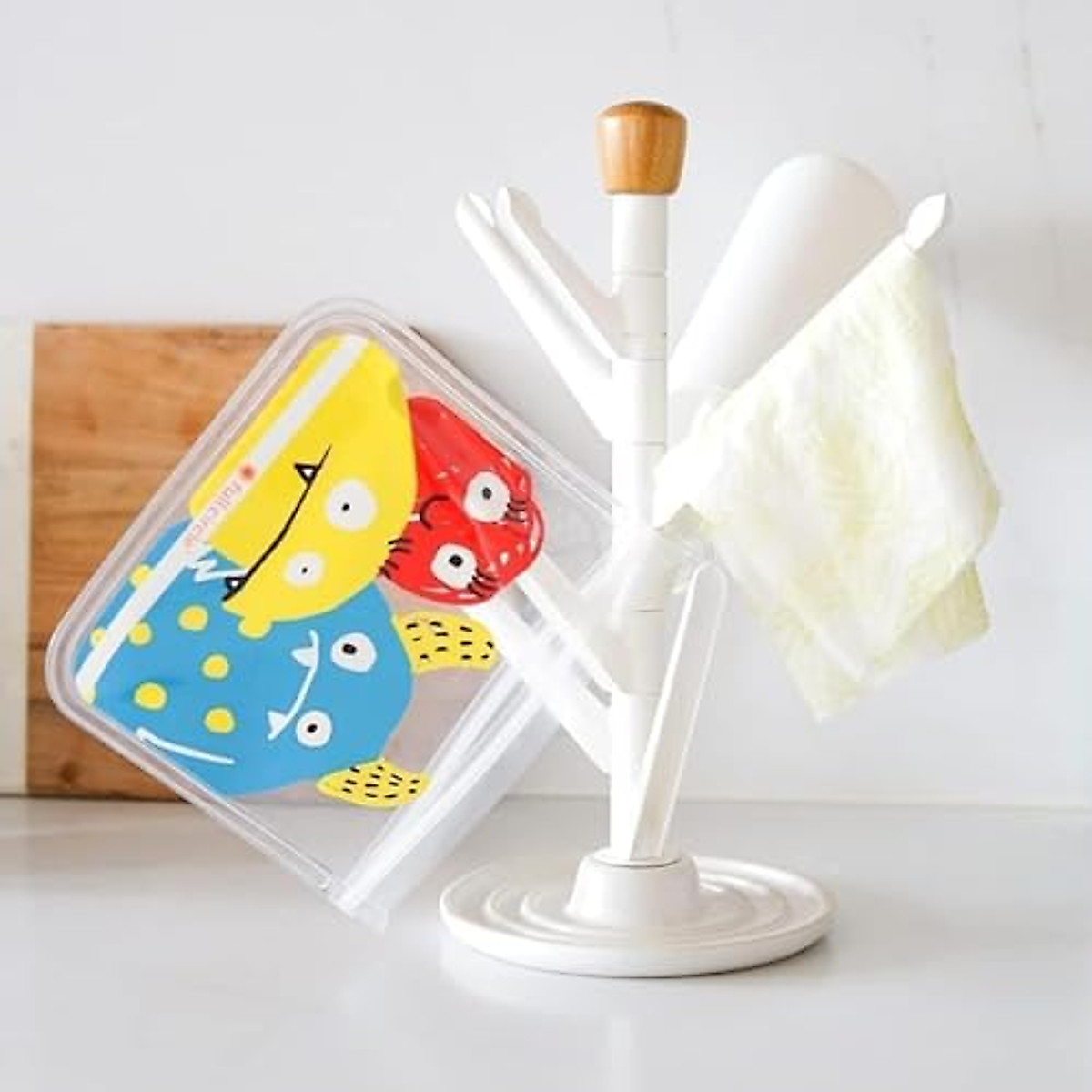 Full Circle Branch Out Kitchen Sink Accessories, Sinkside, White