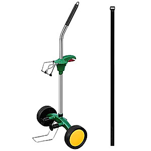 BRILAW Plant Dolly Caddy for Potted Plant,Adjustable Grip Arm Garden Flower Pot Mover with Fastening Cinch Strap