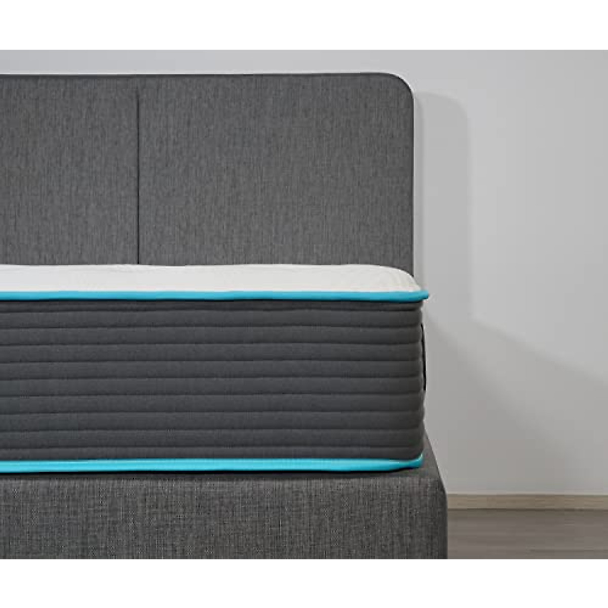 Swiss Ortho Sleep 12" Inch Individually Wrapped Coil Pocket Spring Hybrid Mattress, Bed-in-a-Box, CertiPUR-US Certified Foam, Full