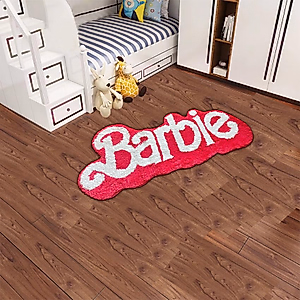 Luxape Mario Rug - Hypebeast Room Decor - Handmade & Premium- 35in (90cm) - Anime Rug - Designer Rugs - Aesthetic Room Decor - Cute Room Decor Coquette bathmat Rug