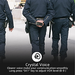 Retevis RT48 Waterproof Walkie Talkie,2 Way Radio Long Range,Military Grade,Hands-Free,Emergency Alarm,Rugged,Squelch,Walkie Talkies with Earpiece for Hunting (2 Pack)