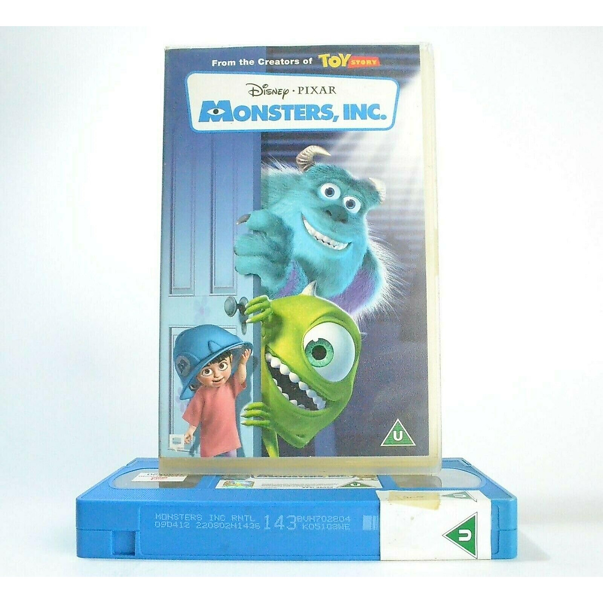 Monsters, INC.: Disney/PIXAR (2001) - Computer Animated - Large Box - Kids - VHS