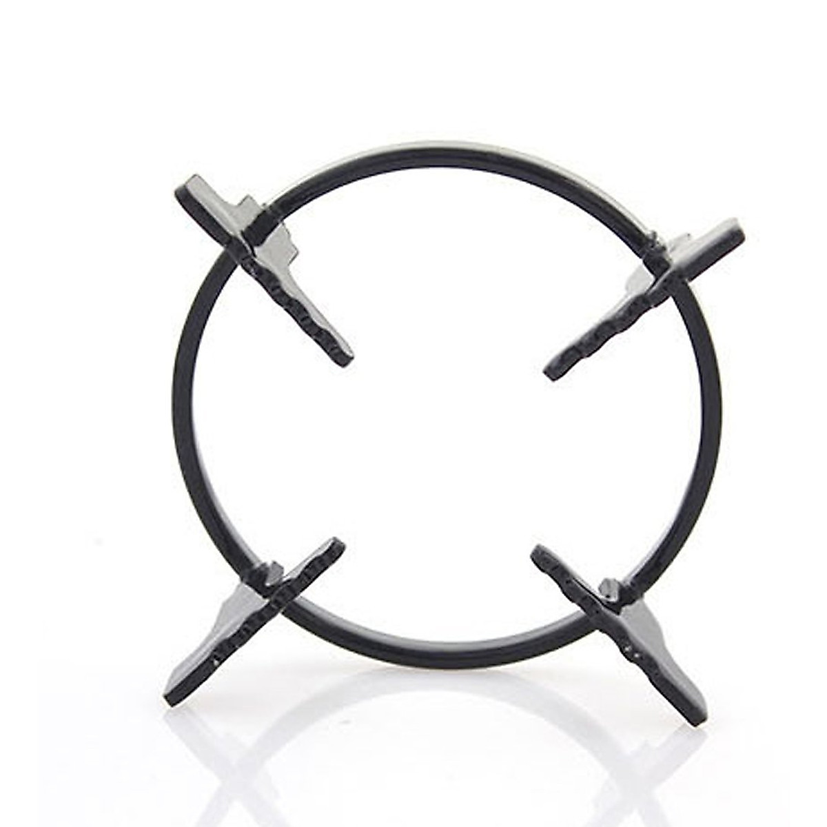 Non-Slip Stove Stand - Moka & Coffee Pot Holder - Gas Range & Oven Burner Grate - Milk Pot Holder for Gas Hob