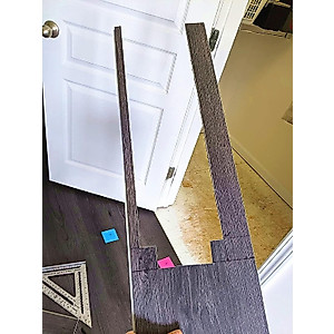 MantisTol 13" Pro Vinyl floor cutter with 13" HSS Replacement Blade; 3 pcs slotting blades (0.5inch, 1inch, 1.3inch) and 10 inch Contour Gauge