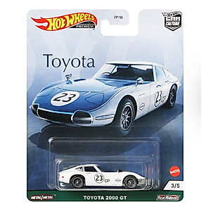 Hot Wheels Car Culture Circuit Legends Vehicles for 3 Kids Years Old & Up, Premium Collection of Car Culture 1:64 Scale Vehicles