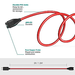 TUSITA Charger Cable Compatible with Garmin Watch - 5ft. (USB-C)