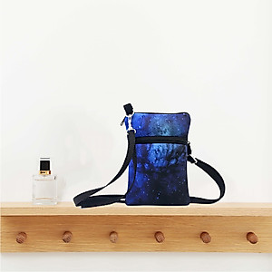 Auony Buffalo Plaid Crossbody Bag,Zipper Shoulder Purse Wristlet Phone Purse Bag