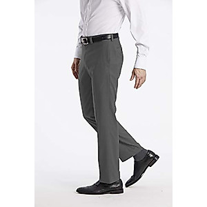 Calvin Klein Men's Modern Fit Dress Pant, Medium Grey, 32W x 30L