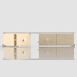 SLIK 08SL00601219 Folding Door Gear Track 1219MM, Aluminium