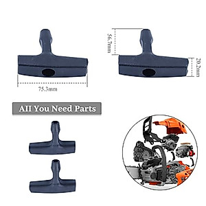 2Pcs Starter Handle Handlebar Grips Fit STIHL 017 MS170 018 MS180 021 MS210 023 MS230 MS250 Chainsaw Parts