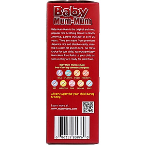 Baby Mum Mum Apple 1.76 Ounces (Case of 6)