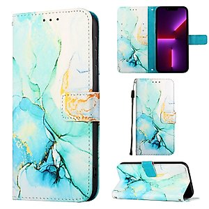 Case for Oppo Reno 6 Pro 5G Cover,Case for Oppo Reno6 Pro 5G PEPM00 CPH2249 PU Leather Flip Cover Stand Cases Cover Green