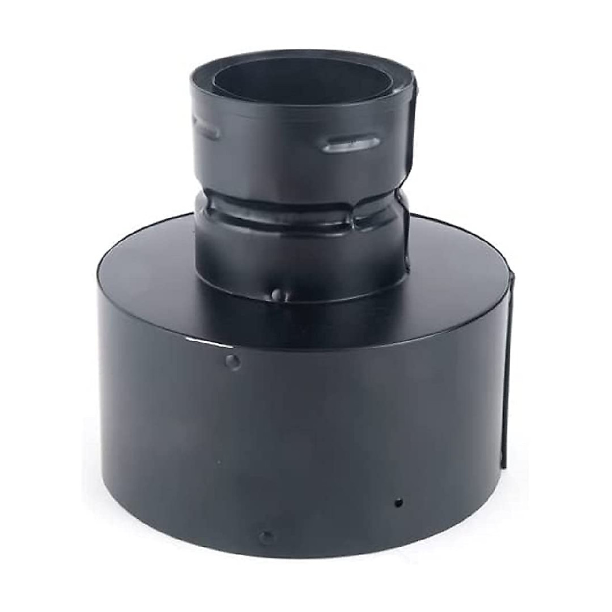 DuraVent 3PVL-X6 PelletVent Double-Wall Air-Insulated Pellet Stove Chimney Adapter with Stainless Steel Inner Wall and Galvalume Outer Wall, 6" Diameter