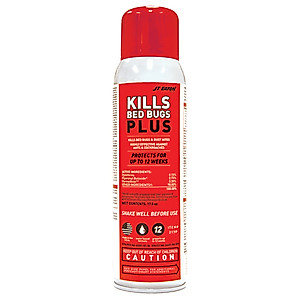 JT Eaton 217P Bed Bug Killer Plus Pro-Label, Non-Staining Water Based Insect Spray for Indoors (17.5 oz)