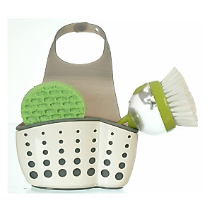 Casabella Sink Sider Faucet Caddy Sponge Holder