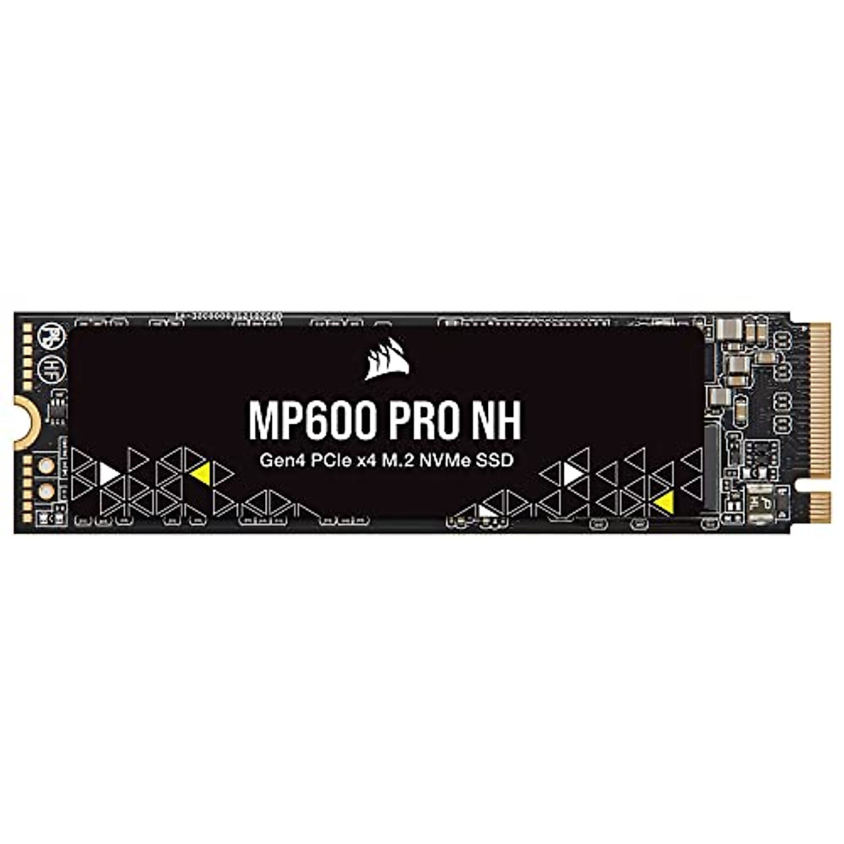 Corsair MP600 PRO NH 2TB PCIe Gen4 x4 NVMe M.2 SSD – High-Density TLC NAND – M.2 2280 – DirectStorage Compatible - Up to 7,000MB/sec - No Heatsink - Black