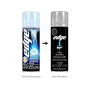 Edge Shave Gel, Fragrance Free, Ultra Sensitive 7 oz Pack of 5