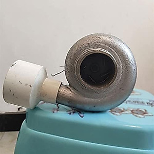 500W Hydroelectric Generator 75 mm Tube Water Turbine Generator Outdoor Generator for Monitoring TV Home Lighting Computer 220V