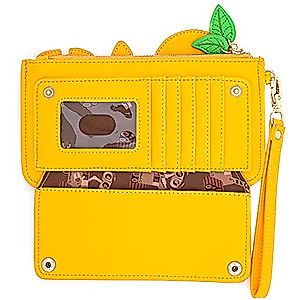 LOUNGEFLY PIXAR WALL-E AND EVE BOOT PLANT FLAP WALLET