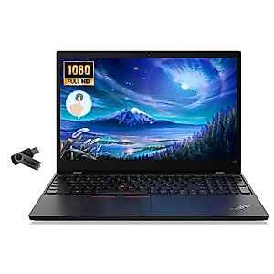 New Lenovo ThinkPad L15 Gen 2 Business Laptop, 15.6" FHD IPS Display, Core i7-1165G7, Windows 10 Pro, 16GB RAM, 512GB SSD, Fingerprint, Tech Deal USB