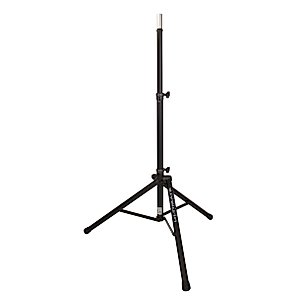Ultimate Support TS-80B Original Series Aluminum Tripod Speaker Stand with Integrated Speaker Adapter