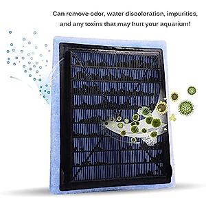 JSHD Aquarium Filter Cartridge,for Aqua tech 30 to 60 Filters, Aquarium Filters for Aqua-tech ez-Change 3 Power Aquarium Filter,Fish Filter Cartridge fits 55 Gallon Fish Tank Filter(6 pcs)