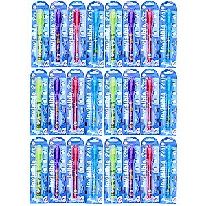 Invisible Ink Pen 24Pcs Spy Pen with UV Light Magic Marker Kid Pens for Birthday Party,Writing Secret Message for Easter Day Halloween Christmas Party Bag Gift