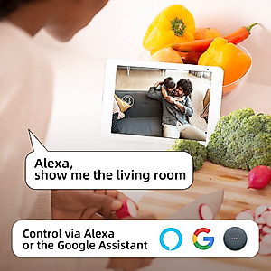 ELECCTV 2K WiFi Alexa Camera for Home Security, Outdoor/Indoor Security Camera, with Safety Cloud, Night Vision, AI Detection, Waterproof, Google Assistant Compatible 24/7 Live Video（Model 397 3pack）