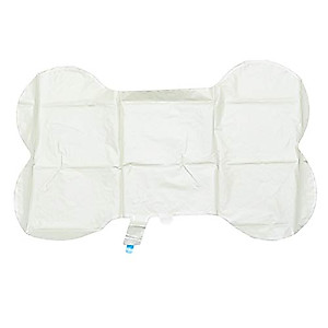 JANOU 6Pcs Bone Shaped Balloons Foil Helium Aluminum Balloons for Pets Dog Party Suppliers