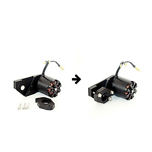 L-faster Scooter Conversion Kit for Town 9EF Customized Motor Device for Town 9 Scooter Lightest Scooter Drive (Kit with Motor)