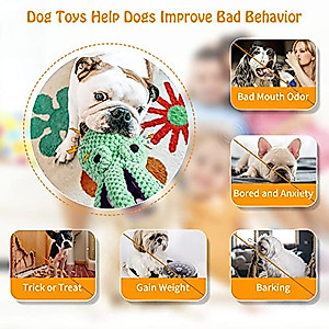 Fuufome Dog Toys/Squeaky Dog Toys/Large Dog Toys/Plush Dog Toys/Big Dog Toys/Stuffed Dog Toys/Dog Toys for Large Dogs/Durable Dog Toys/Puppy Chew Toys/Dog Chew Toys for Small, Medium, Large Dogs