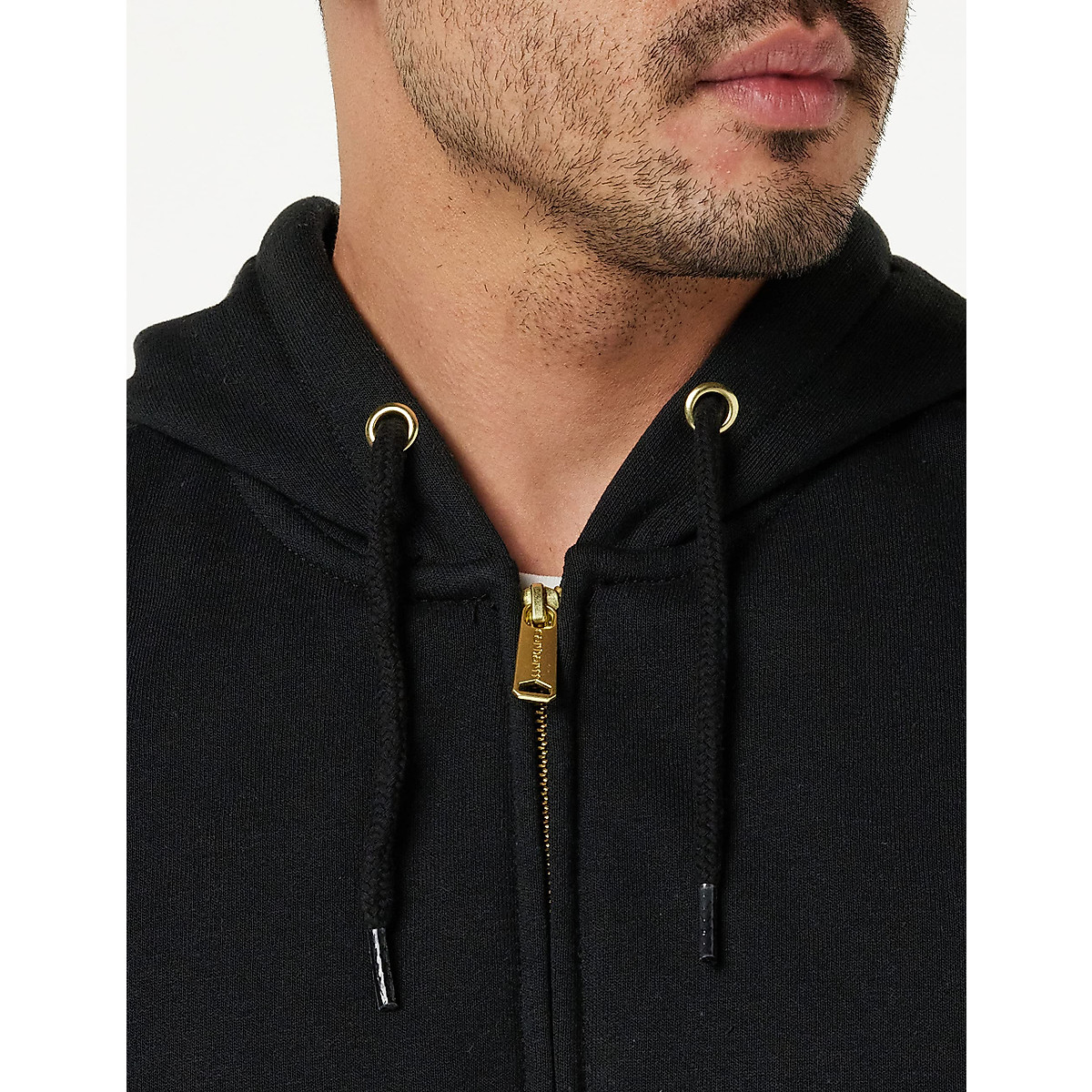 CarharttmensLoose Fit Midweight Full-Zip SweatshirtBlackLarge