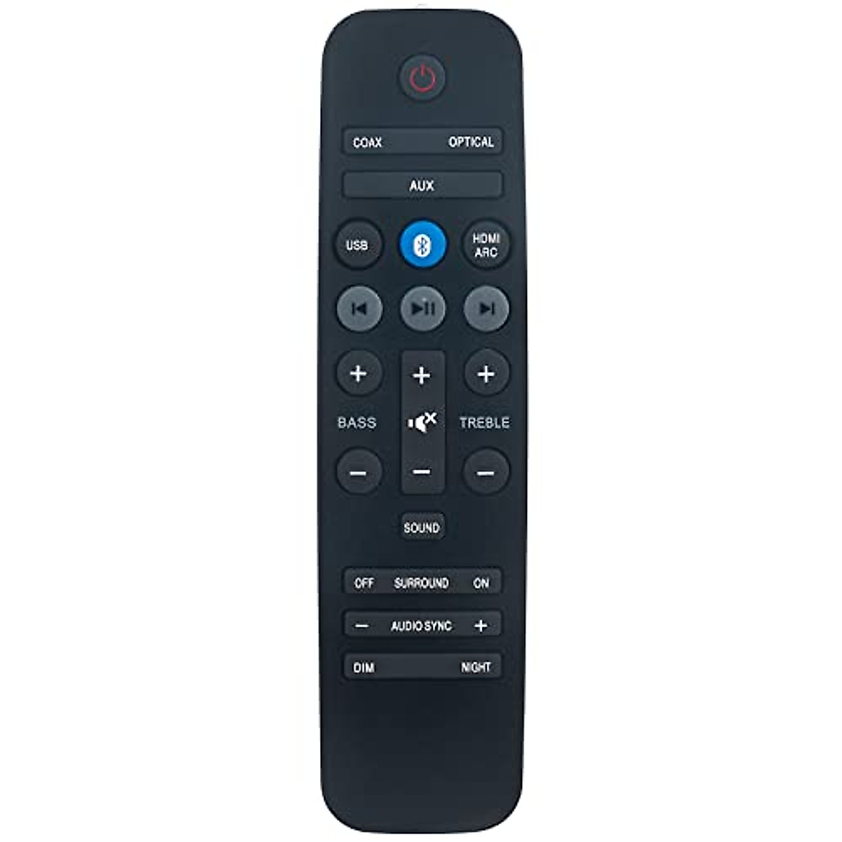 996580000536 Replace Remote Control Suitable for Philips Sound Bar 2000 3000 Series Speaker System HTL3110B HTL3110B/F7 HTL3110B/79 HTL3110B/12 HTL3110B/05 HTL3140 HTL3140B HTL3140S HTL2163B
