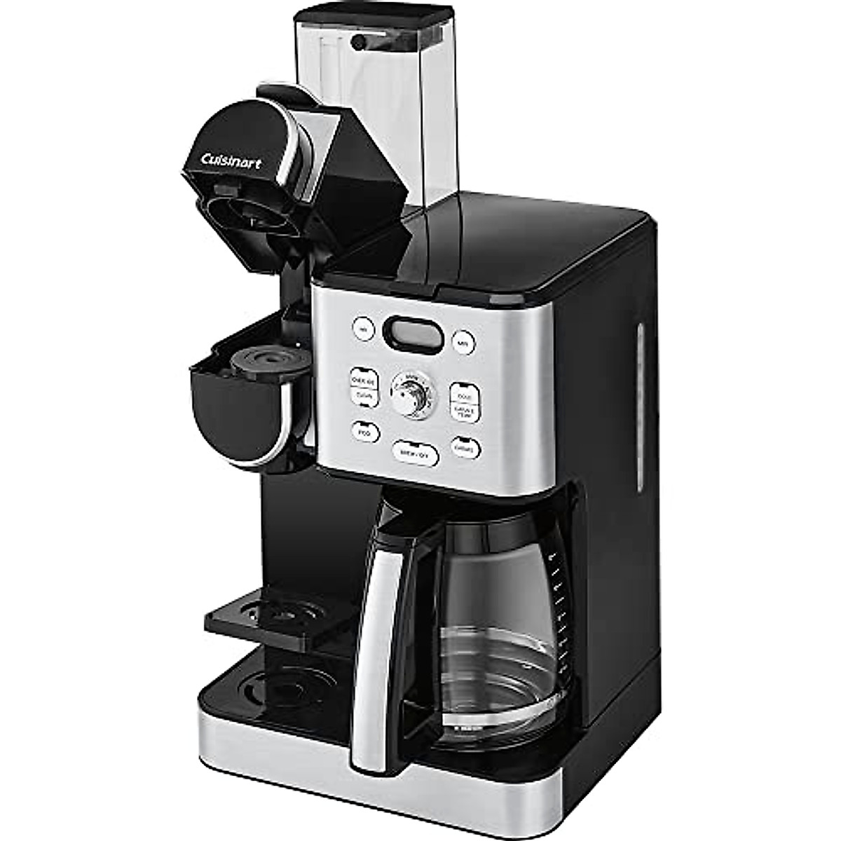 Cuisinart SS-16 Coffee Center Combo in Stainless Steel Coffee Bar Coffee Grinder (White) Bundle