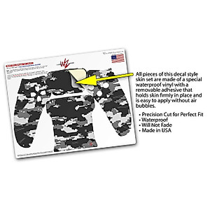 WraptorSkinz Skin Wrap compatible with Sony PS5 DualSense Controller WraptorCamo Digital Camo Gray (CONTROLLER NOT INCLUDED)