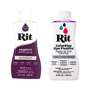 RIT Dye Wide Selection of Colors with Color Fixative