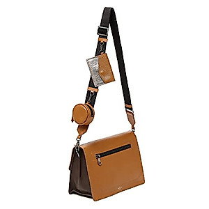 botkier Cobble Hill Flap Satchel (Coffee Combo)