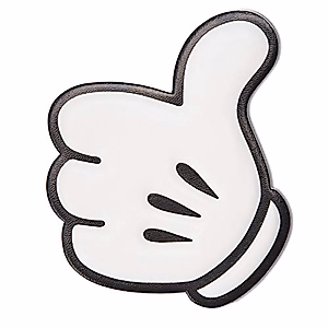 AMERICAN TOURISTER Disney Luggage Stickers, Mickey Glove, One Size