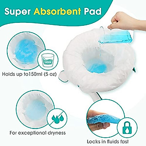 [60 Counts] Disposable Potty Liners compatible with OXO Tot 2-in-1 Go Potty, Potty Refill Bags for Toddler Travel, Universal Potty Bags Fit Most Potty Chairs