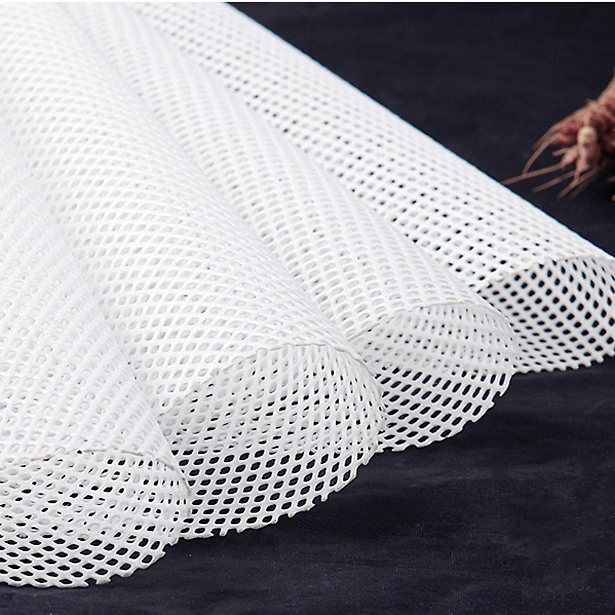 GUCUJI 4Pcs 8 inch Non stick Silicone Steamer Liners Mesh Mat Pad Steamed Buns Dumplings Baking Pastry Dim Sum Mesh