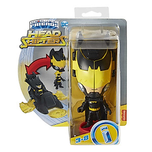 Fisher-Price Imaginext DC Super Friends Batman Toy Head Shifters Batwing & Figure Set for Preschool Pretend Play Kids Ages 3+ Years