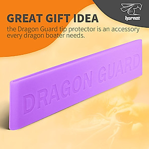 Dragon Guard Tip Protector for Dragon Boat Paddles (purple)