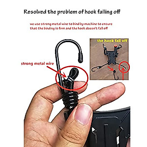 Phone and Action Camera Chain Link Fence Mount with Clip Holder Compatible with iPhone Samsung GoPro DJI OSMO AKASO,Suitable for Recording Baseball Softball and Tennis Games