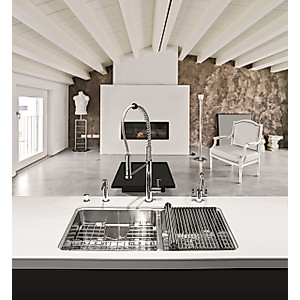 Franke KB-36RM Kubus Series 19" x 17" Kitchen Roller Mat, Stainless Steel, Small