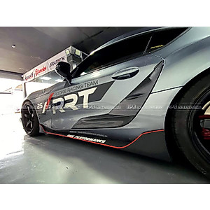 for Toyota 19+ Supra A90 T Type Side Skirt Carbon Fiber (Double Side) Modified Tuned Tuning Car Body Parts Kits USA Warehouse