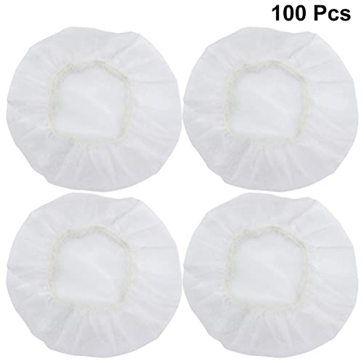 SOLUSTRE Stretchable Headset Covers 300 PCS Headset Covers Headphone Earpad Cover Earpad Covers Earpad Replacement Disposable Sanitary Headphone Washable Headphone Covers