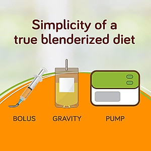 Real Food Blends Quinoa, Kale & Hemp - Pureed Food Meal for Feeding Tubes, 9.4 oz Pouch (Pack of 12 Pouches)