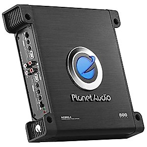 Planet Audio AC800.4 4 Channel Car Amplifier - 800 Watts, Full Range, Class A/B, 2-4 Ohm Stable, Mosfet Power Supply, Bridgeable