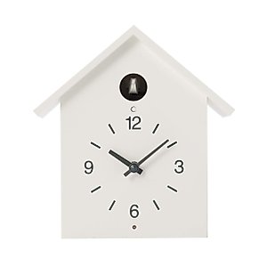 MUJI Cuckoo Clock, White, Large