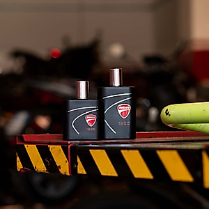 DUCATI Fragrance for Men - Aromatic Fougere Scent - Opens with Tangerine and Bergamot Notes - Blended with Lavender - For Intense and Bold Men Looking to Exude Style - 3.4 EDT Spray